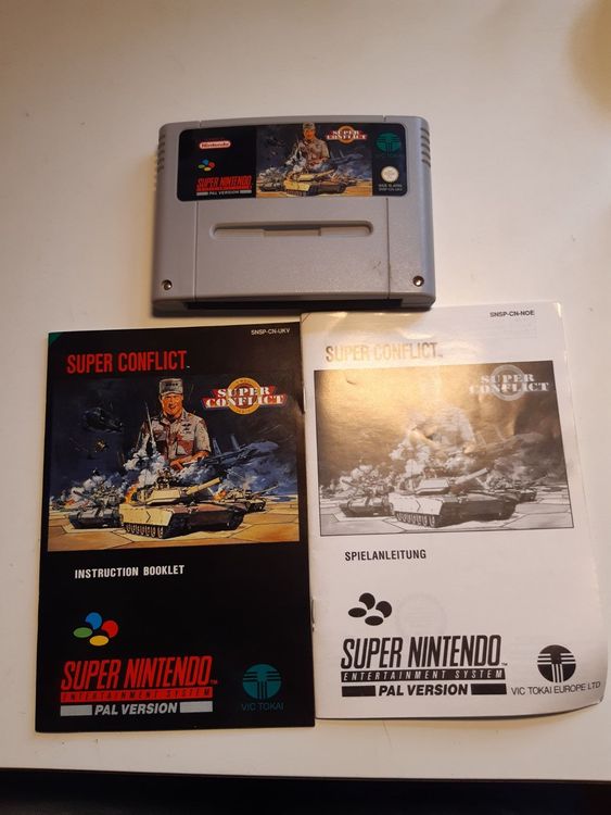 SNES Super Conflict | Kaufen auf Ricardo