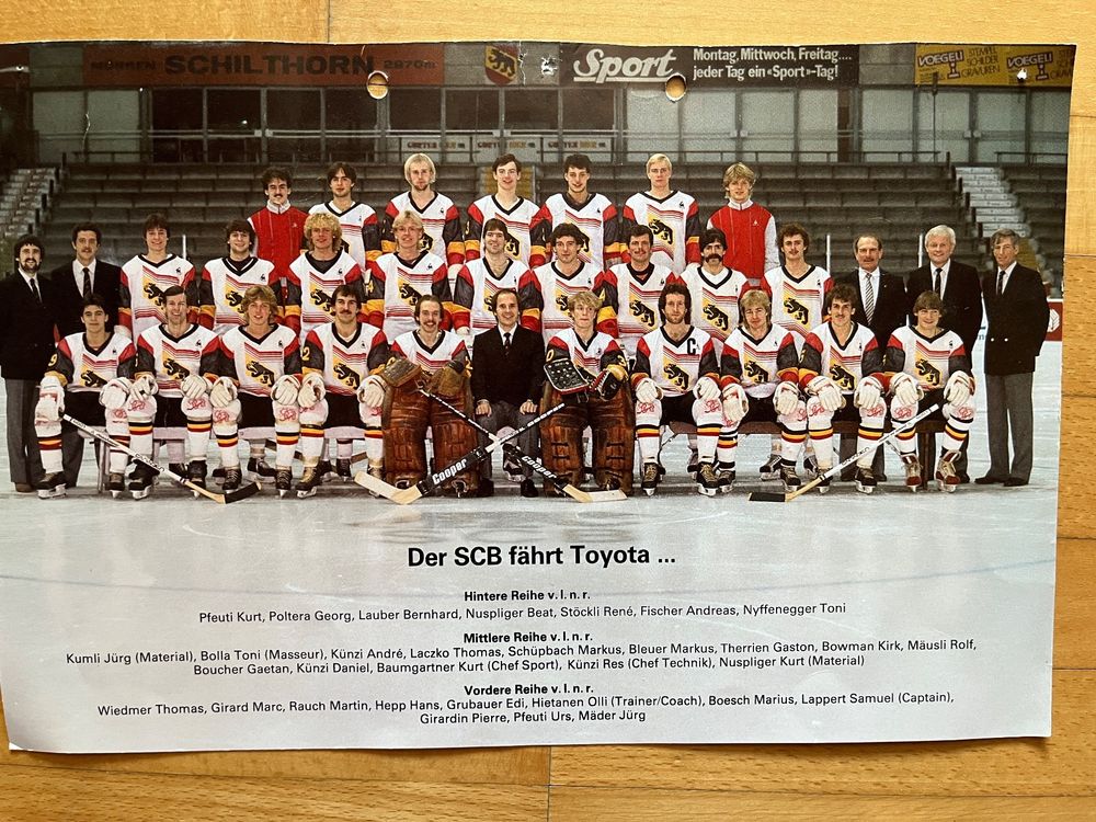 SCB 1984/85 Poster | Kaufen auf Ricardo