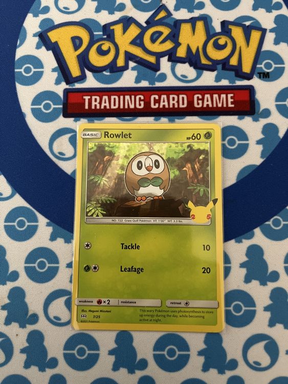 Pokémon Rowlet HOLO 07/25 McDonald's Promo EN (Gebraucht) in Cernier ...