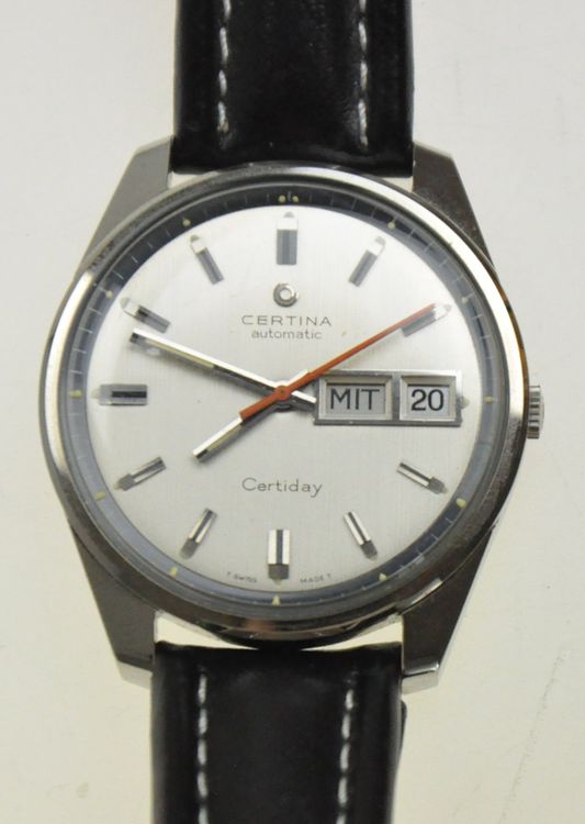 Certina Certiday Automatic Herrenarmbanduhr, läuft (Gebraucht) in ...