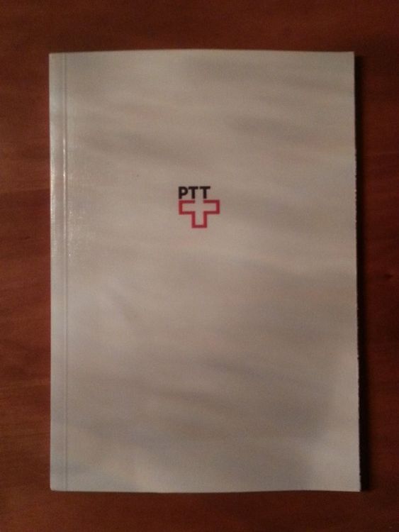 Markenheft, Briefmarken der Schweiz 1995, gestempelt (Gebraucht) in Thalwil für CHF 92 – mit ...