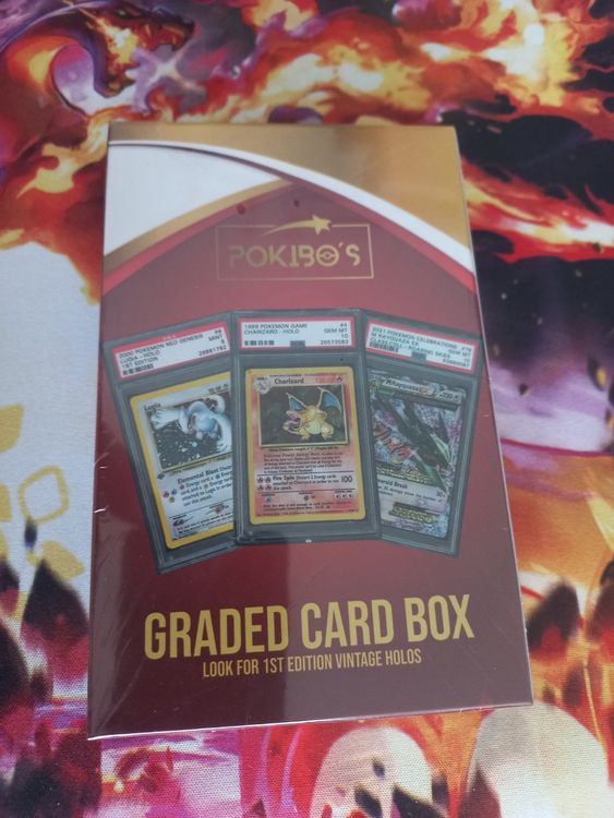 POKEMON® PSA GRADED CARD BOX – MINIMUM GRADE 7 | Kaufen auf Ricardo