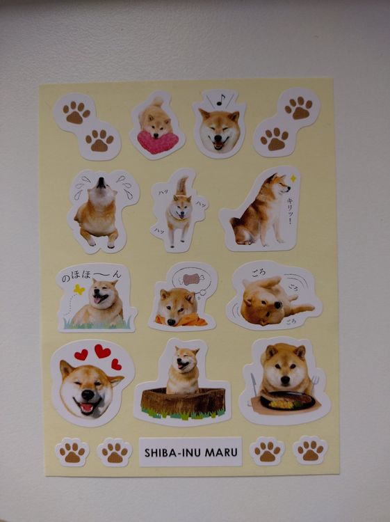 Shiba Inu Sticker (Neu (gemäss Beschreibung)) in Siebnen für CHF 1 ...