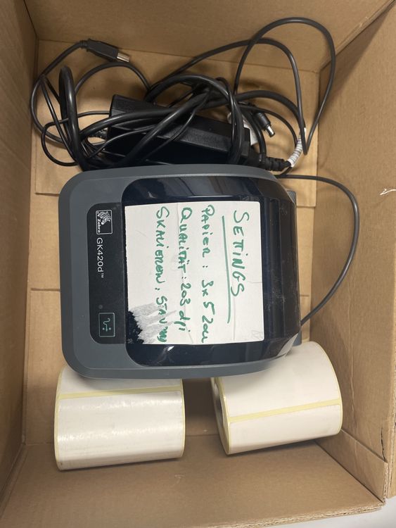 Zebra GK420 D Etikettendrucker (Gebraucht) in Stansstad für CHF 200 ...