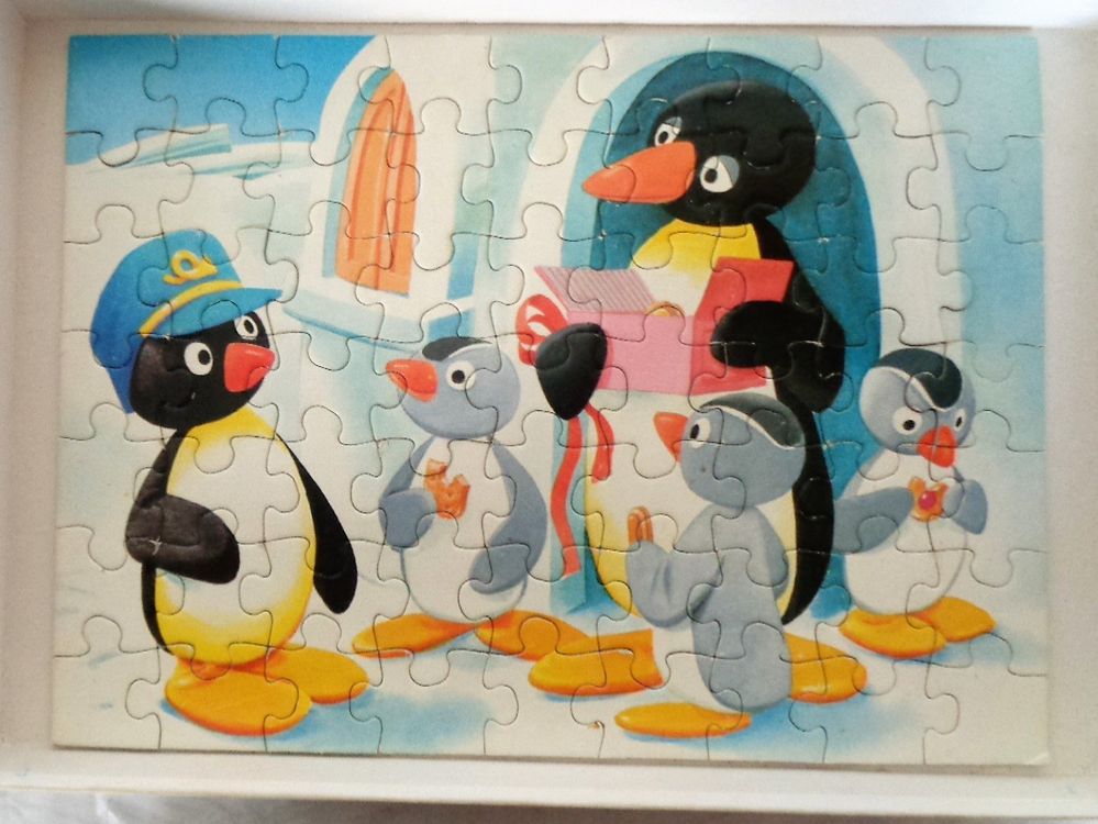 Pingu Puzzle / 63 Teile / Komplett ab Fr. 1.- | Kaufen auf Ricardo