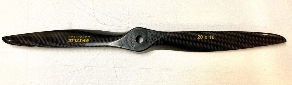 Hélice carbone MEJZLIK 20x10 pour avion RC (Neu (gemäss Beschreibung ...