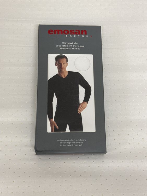 Emosan Factor 2 Wärmewäsche Herren XL Weiss (Neu und originalverpackt ...