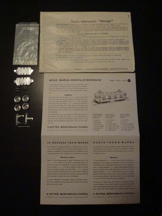 Marga Modell-Eisenbahn, Bastelbogen | Kaufen auf Ricardo