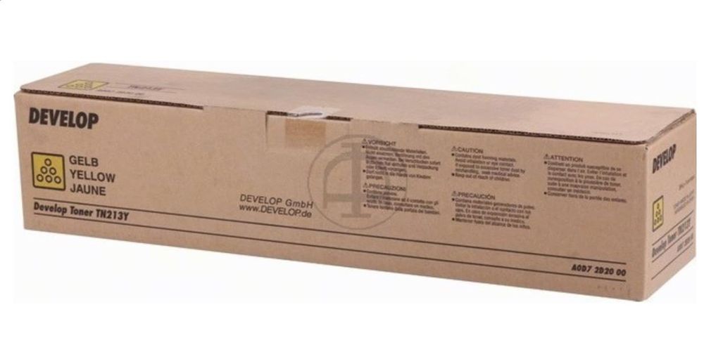 Develop Ineo + 203, Ineo +253, yellow Toner, TN213Y/A0D72D2 (Neu und ...