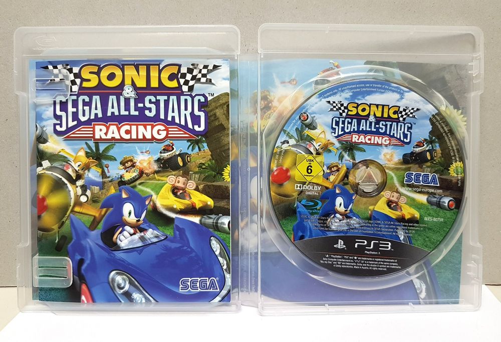Sonic All-Stars Racing Racing-Showdown mir Sonic PS3 | Kaufen auf Ricardo
