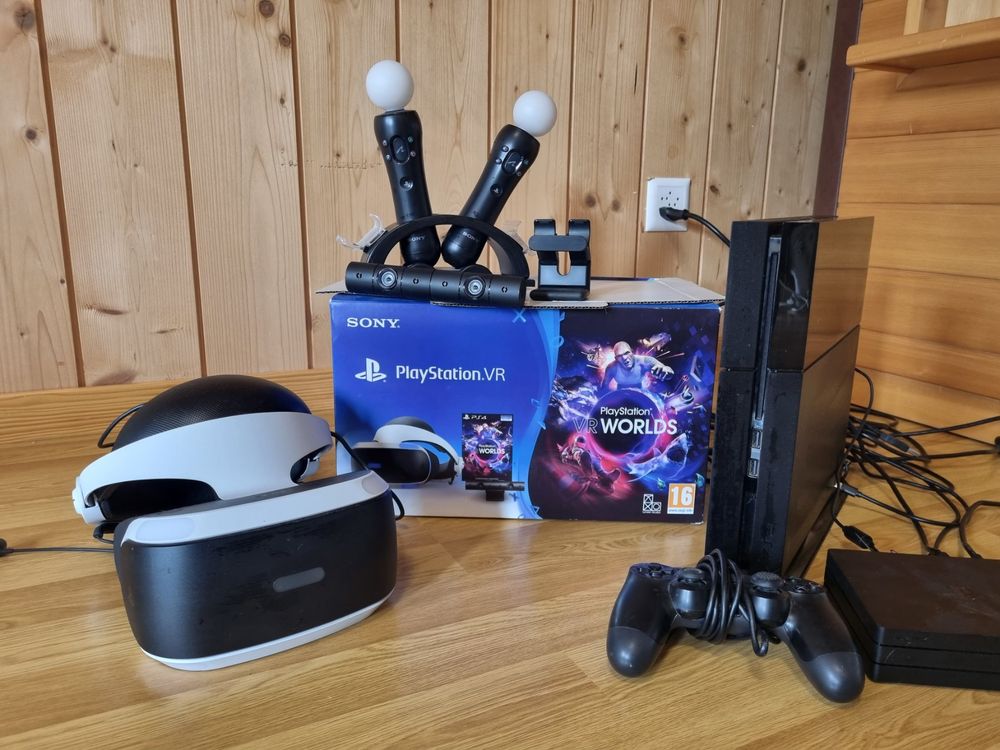 Playstation 4 mit VR Brille | Kaufen auf Ricardo
