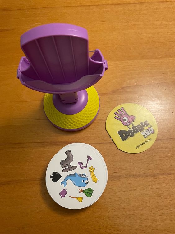 Dobble 360° inkl. Spielanleitung funktioniert komplett (Gebraucht) in ...