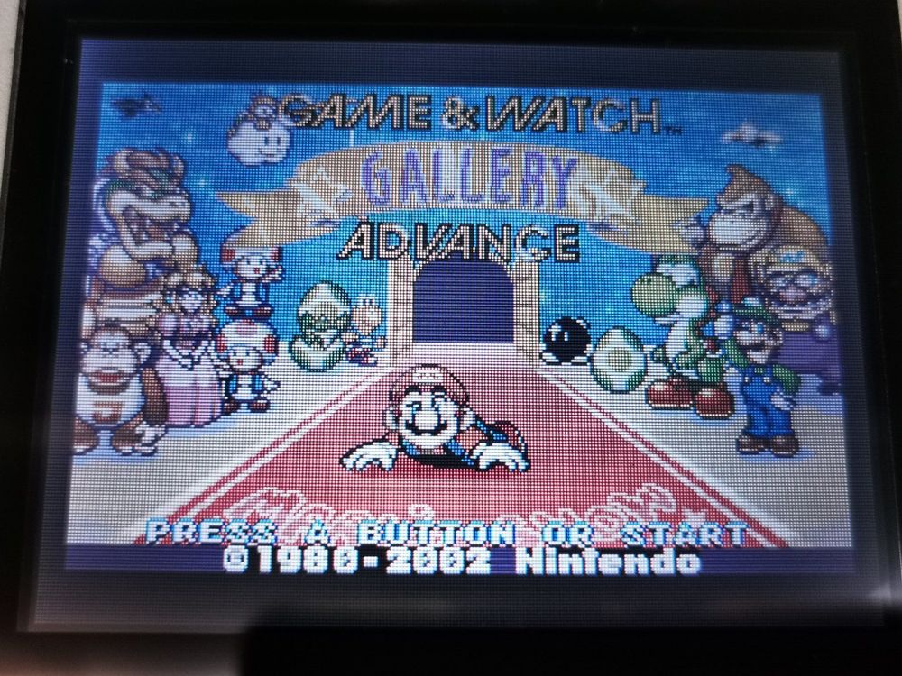 Game Boy Advance GBA Mario Show Game & Watch Gallery Advance | Kaufen auf Ricardo