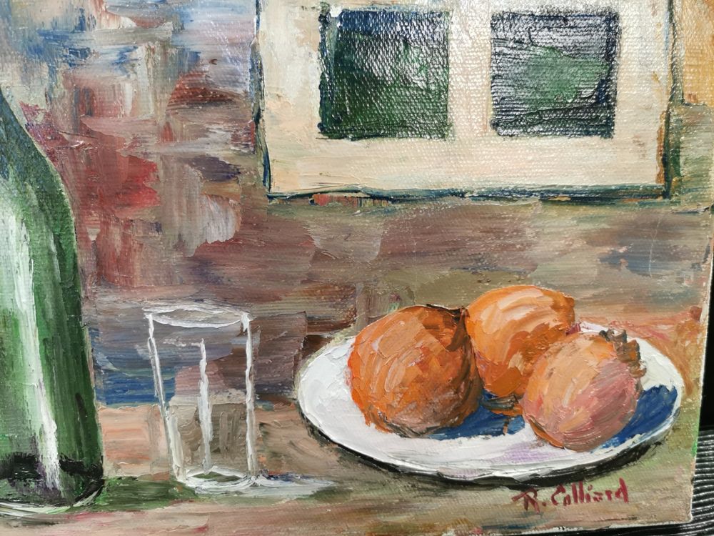 ROLAND COLLIARD (1932)HUILE SUR TOILE SIGNÉE ET DATÉE 2002 (D'occasion ...