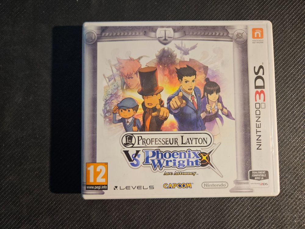 Professeur Layton Vs Phoenix Wright : Ace Attorney - 3DS | Kaufen auf ...