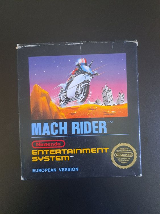 NES: Mach Rider mit kleiner OVP & Anleitung (Gebraucht) in koblenz für ...