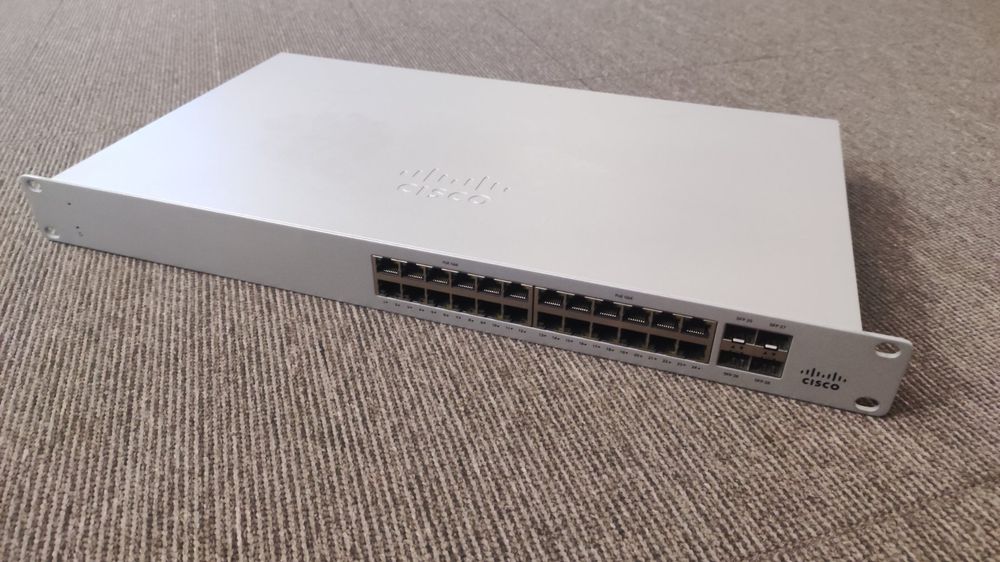 Cisco Meraki MS120-24LP – 24-Port Gigabit Switch mit PoE (Gebraucht) in ...