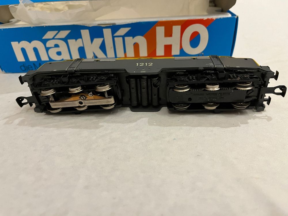 Märklin 3055 E-lok NS 1212 graue Schnauze OVP 1972-73 (Gebraucht) in ...