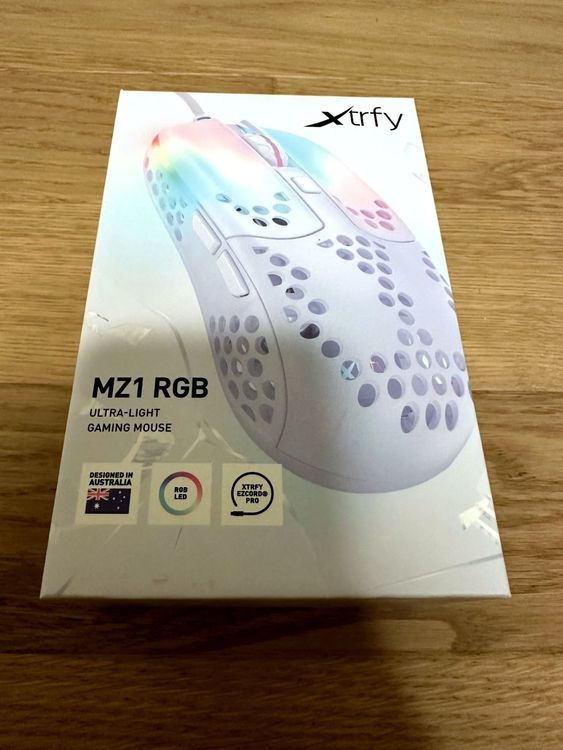 Ultraleichte Gaming Maus XTRFY MZ1 RGB | Kaufen auf Ricardo