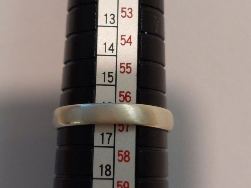 Ring Gr. 56 mit echten Labradorit handgemachtes Schmuck (Gebraucht) in ...