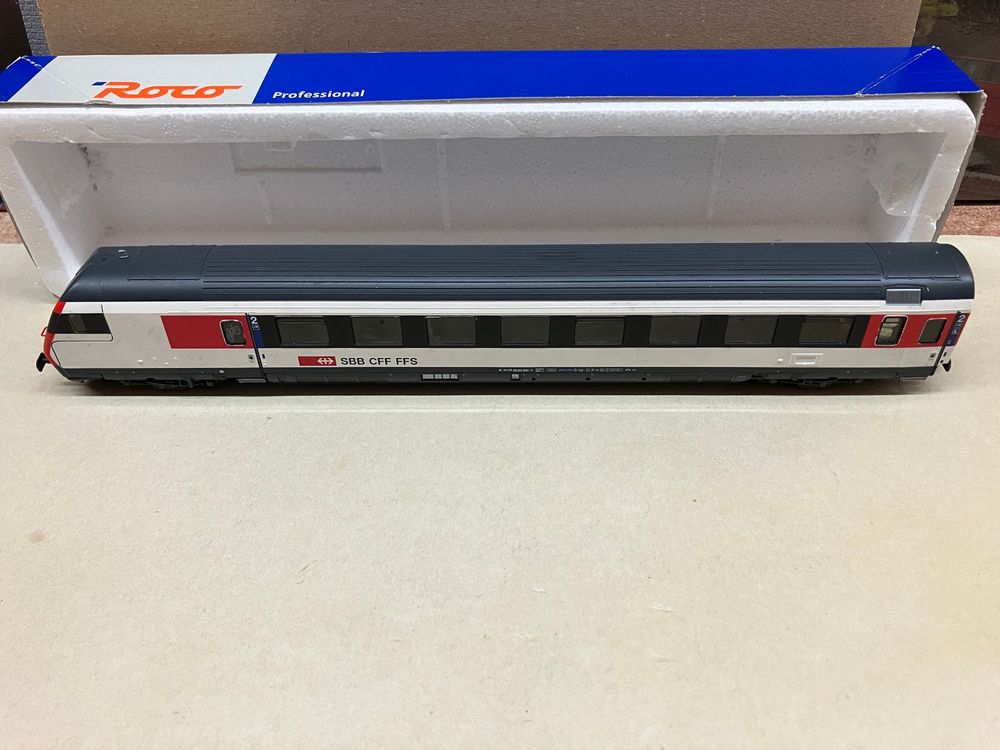 Roco SBB Steuerwagen Bt "ICN Lackierung", H0 WS AC Analog | Acheter sur Ricardo