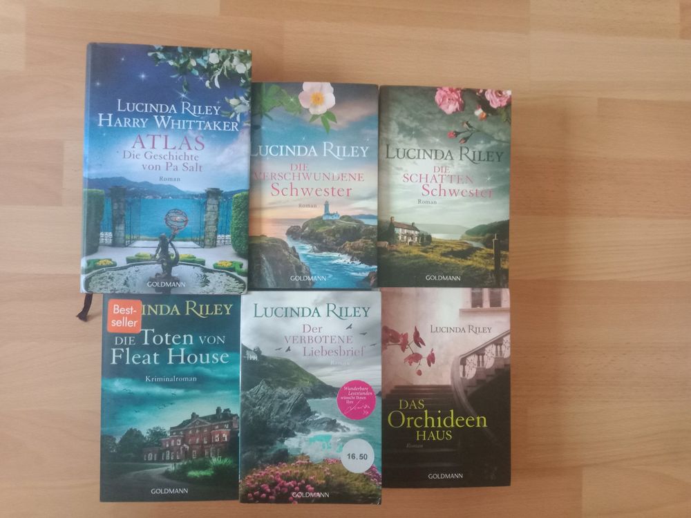 Lucinda Riley Atlas Pa Salt sieben Schwestern andere Romane | Kaufen ...