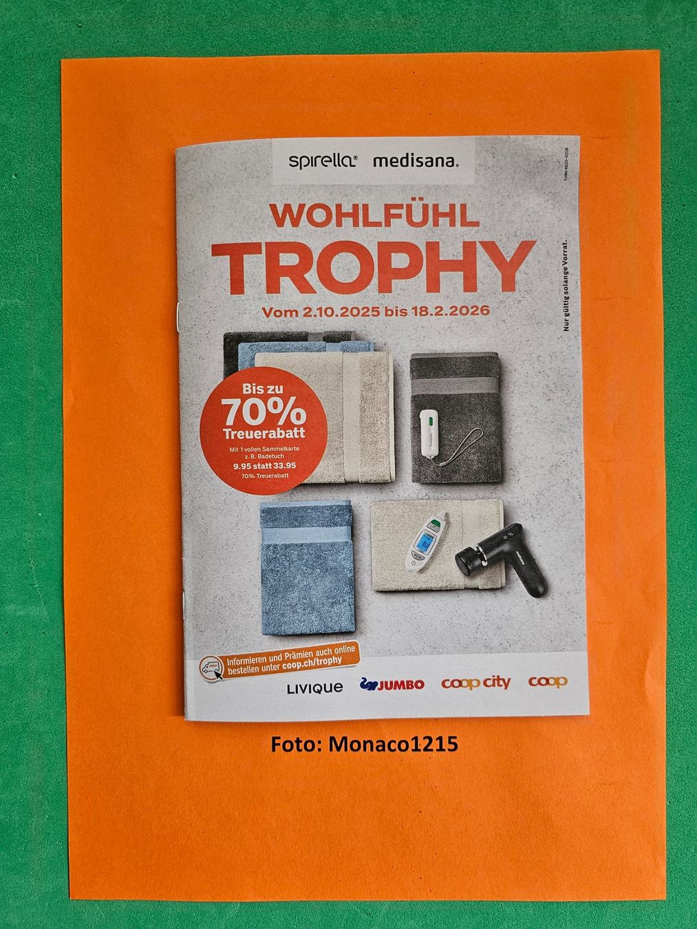 COOP TROPHY WOHLFÜHL 18 STÜCK LOSE - NICHT GEKLEBTE MÄRKLI* (Neu ...