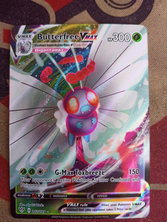 Extrem seltenes Butterfree VMAX!! | Kaufen auf Ricardo