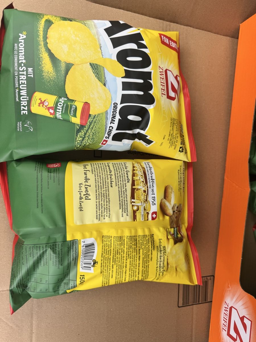 2x Zweifelchips Fan Edition Aromat (Neu und originalverpackt) in ...