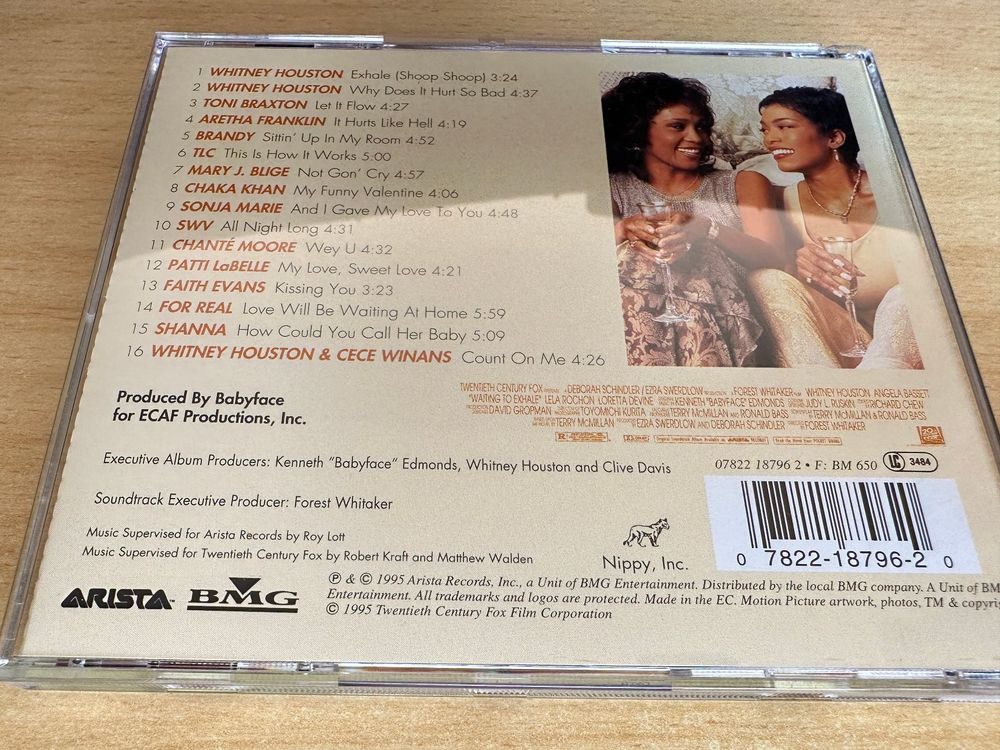 Various – Waiting To Exhale (Original Soundtrack Album) (Usato) a Rikon ...