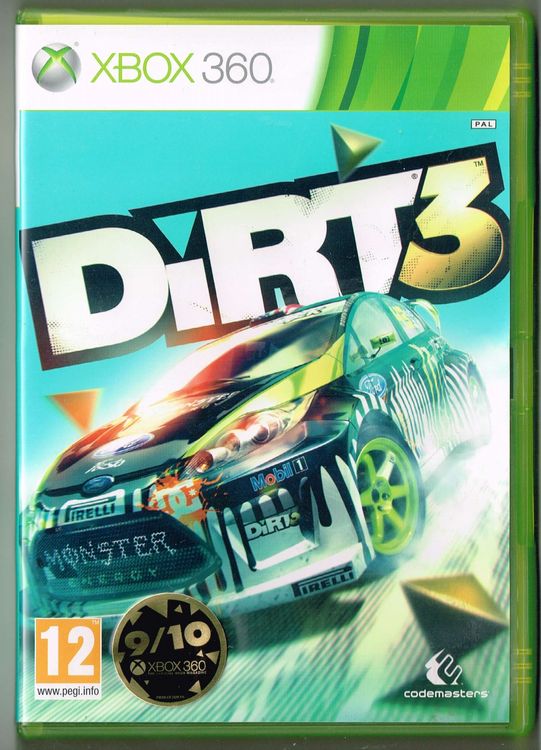DIRT 3 - CD und Anleitung für Xbox 360 | Kaufen auf Ricardo