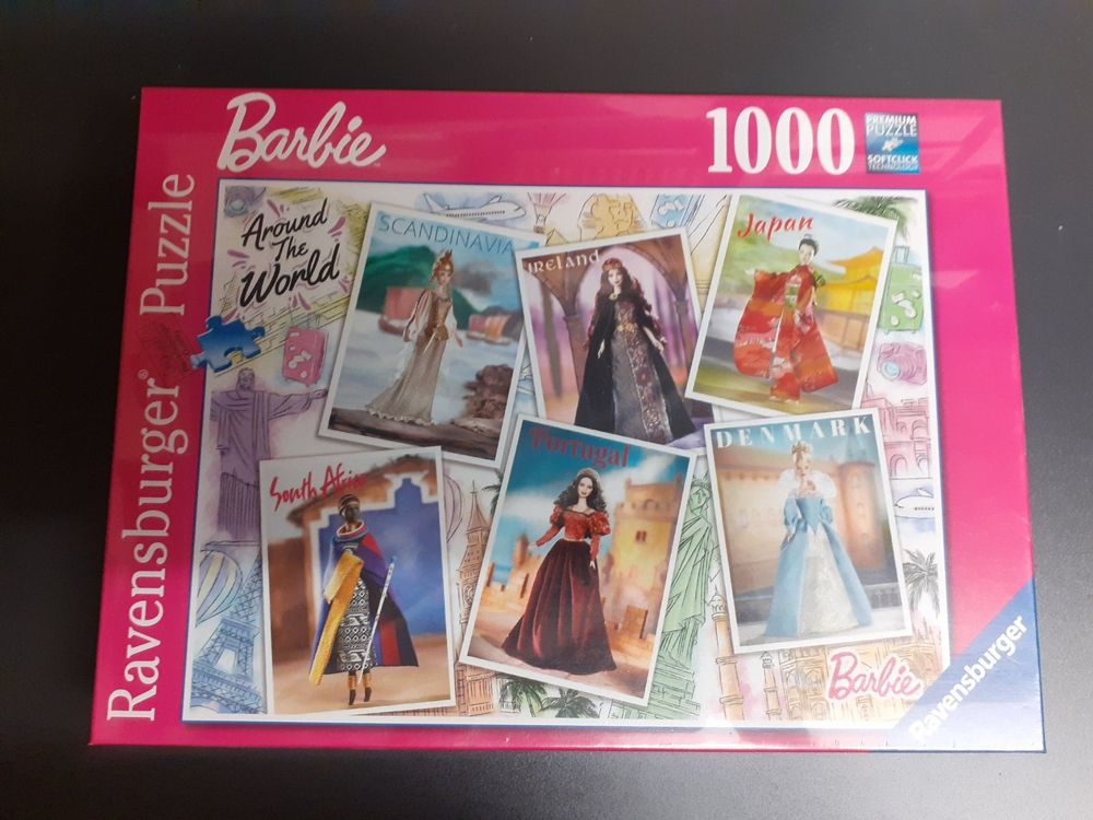 Barbie auf der ganzen Welt Puzzle Ravensburger 1000 er (Neu und originalverpackt) in Niederwil ...