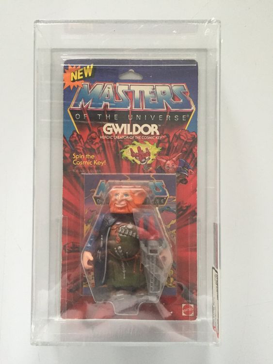 Master Of The Universe MOTU Gwildor SEALED VINTAGE GRADED (Usato) a ...