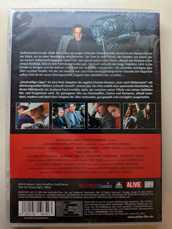Agatha Christie: Unschuldige Lügen - Innocent Lies [DVD/neu] (Neu und ...