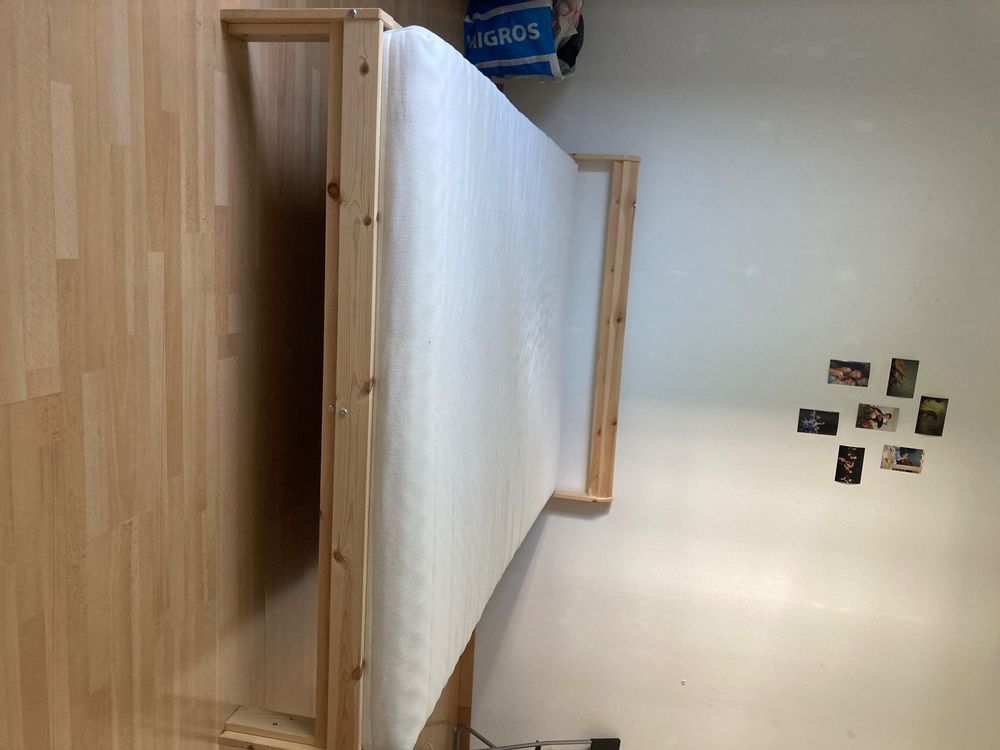 Ikea bed (NEIDEN) 140x200 + mattress (Gebraucht) in Zurich für CHF 220 ...