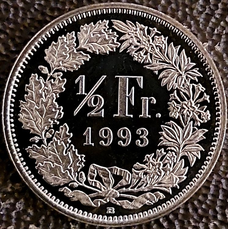 50 Rappen 1993 stgl. / aus Münzsatz | Kaufen auf Ricardo