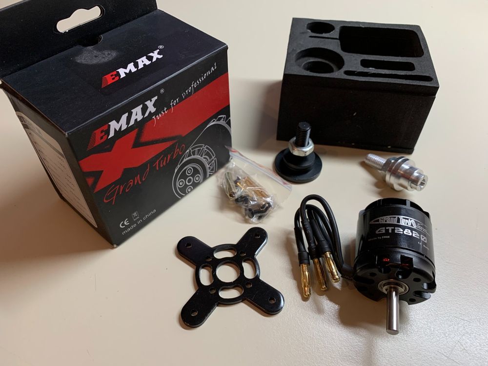 EMAX Brushless Motor - GT2820/04 - 1460Rpm/V - 2-4S (Neu und ...