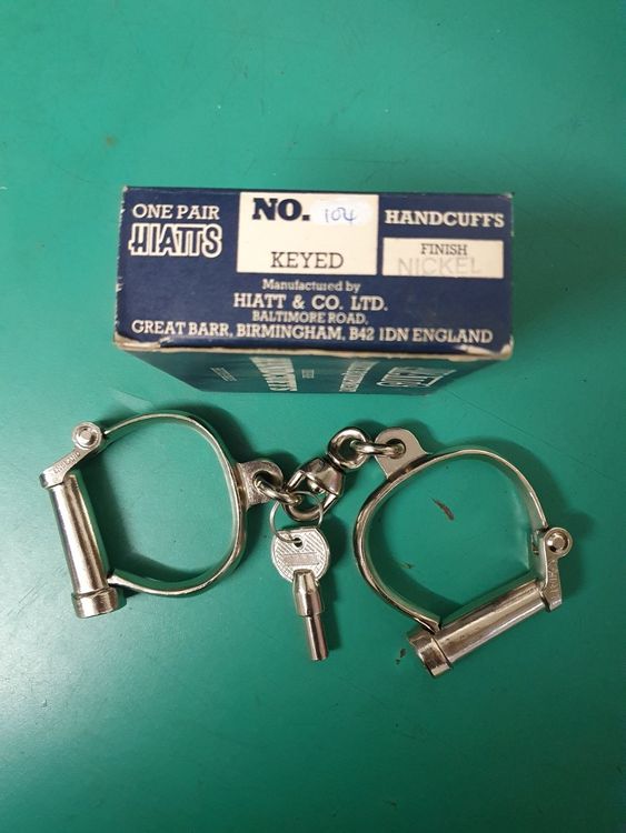 Handschellen Hiatts Polizei Militär | Kaufen auf Ricardo