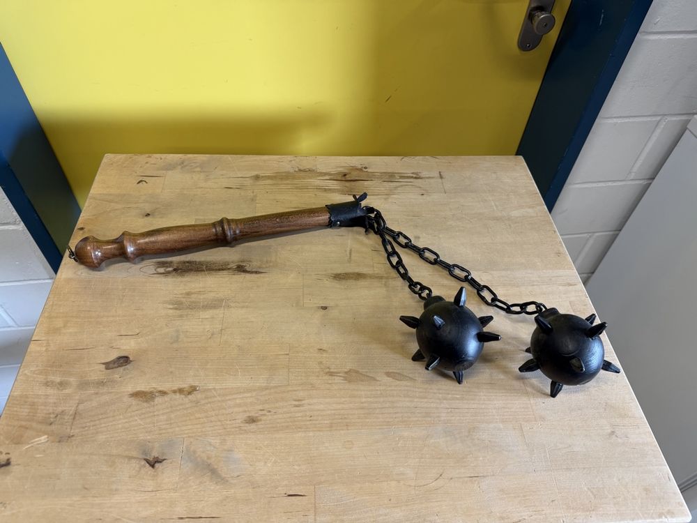 Antike Krieger Morgenstern Keule Deko Mittelalter Waffe! (Gebraucht) in ...
