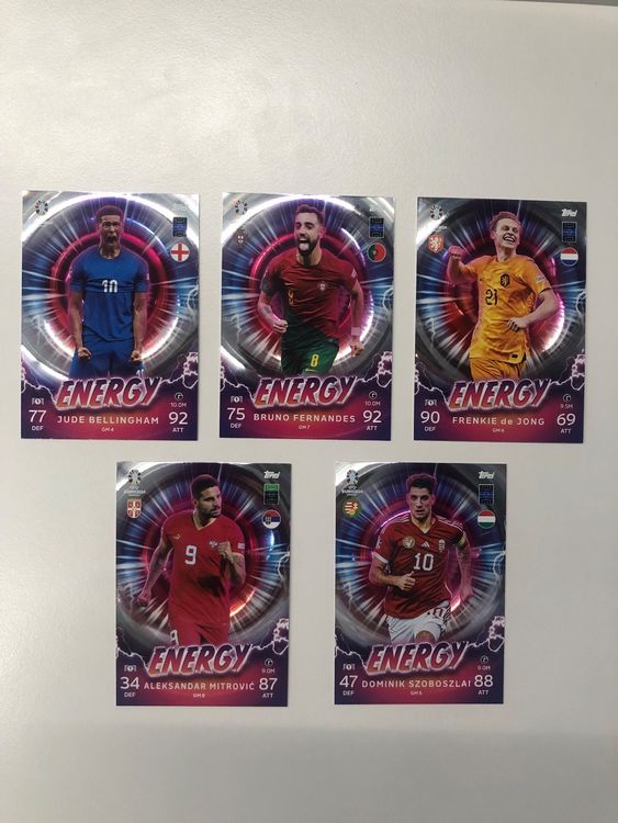 Topps Match Attax UEFA Euro 2024, ENERGY Bundle (Neu (gemäss ...