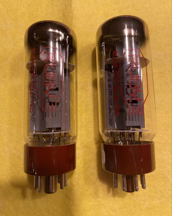 2x Ruby Tubes EL34-STR Röhren (Neu (gemäss Beschreibung)) in Studen BE ...