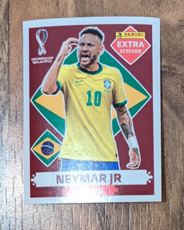 Panini Extra Sticker FIFA WM 2022 Neymar Jr. Base | Comprare su Ricardo