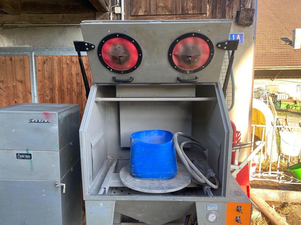 Sandstrahl Anlage Sablux mit Filter | Kaufen auf Ricardo