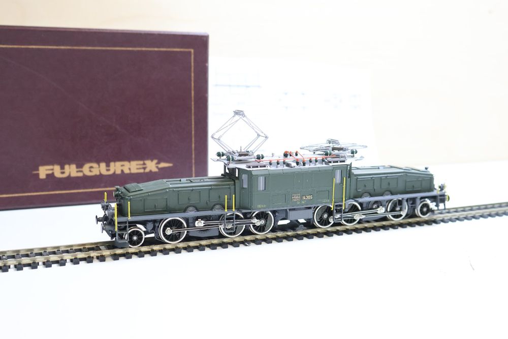 Fulgurex SBB Ce 6/8 Krokodil E-Lok H0 DC - Messing (Gebraucht) in ...