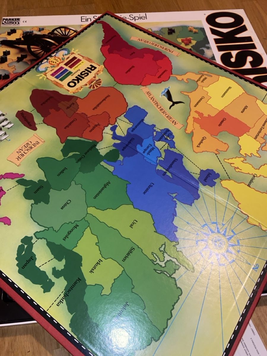 Vintage Parker Risk Board Game - Complete Strategy Fun! (Gebraucht) in ...