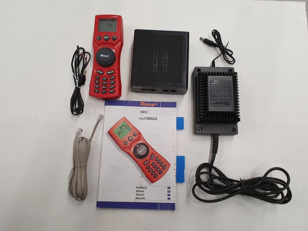 Roco 10810 Set multiMaus mit Trafo, Kabel und Anleitung (Neu (gemäss ...