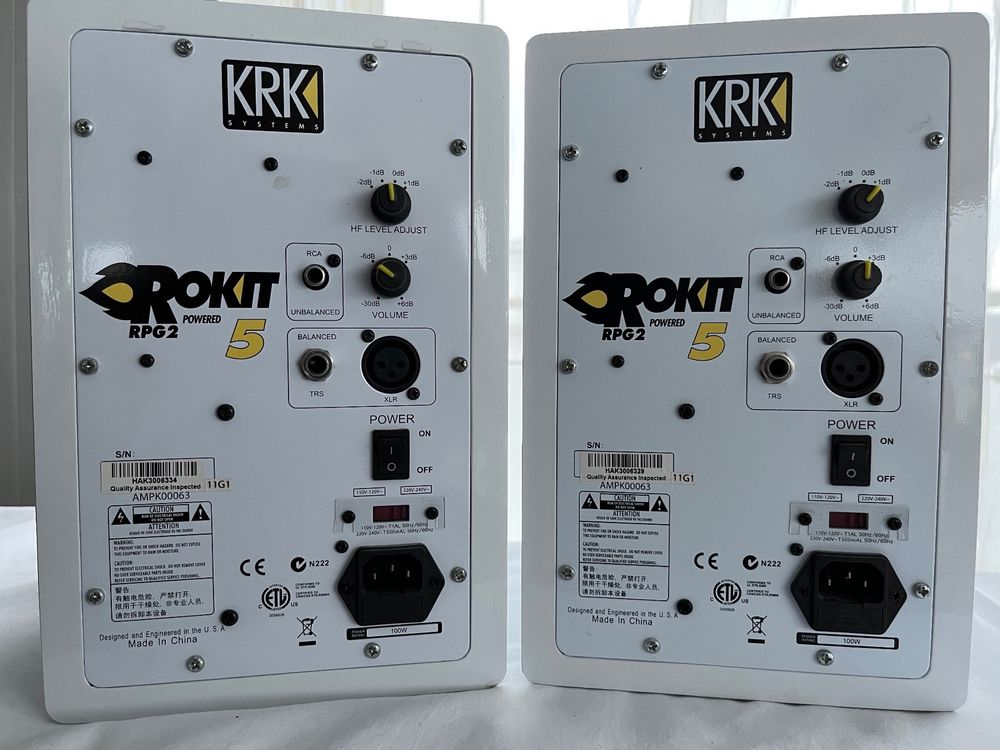 KRK RP5 Rokit G2 Speakers (2 Stück) (Gebraucht) in Wil SG für CHF 160 ...