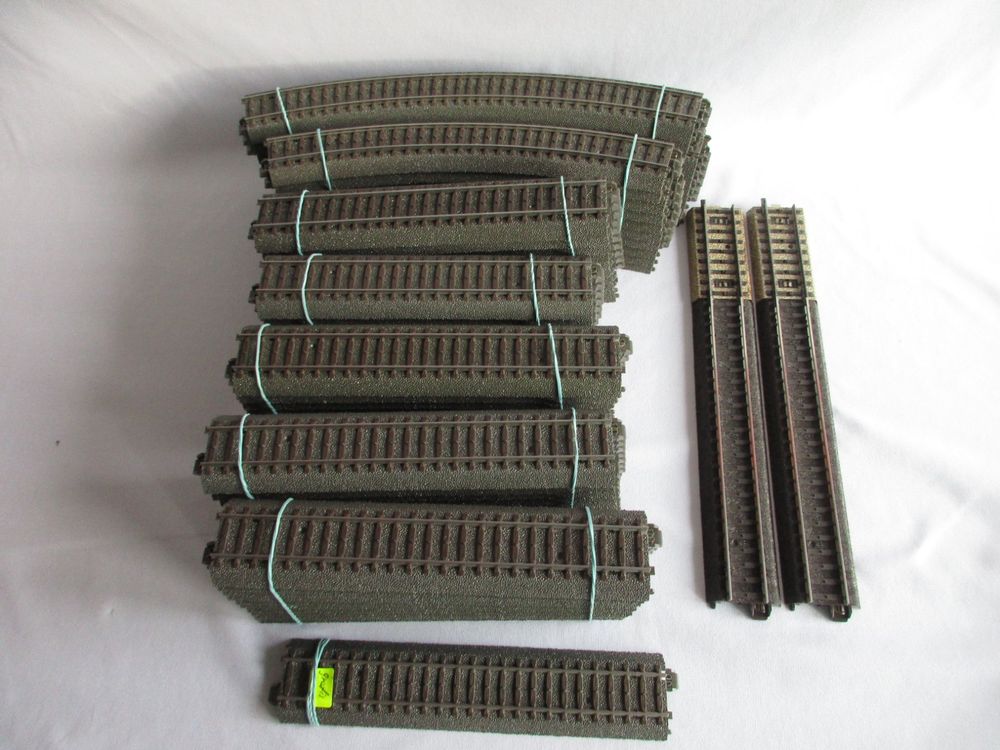 Märklin HO/WS C 70 Stk. Schienen 50 gerade + 20 Bögen (159) (Gebraucht ...