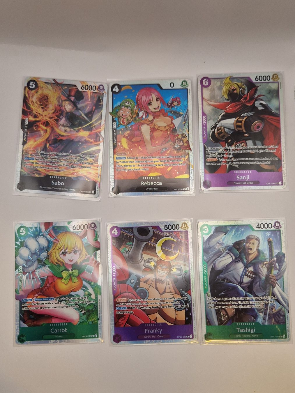 One Piece TCG Lot 2: SR Set (12 Karten) – Englisch (Gebraucht) in ...