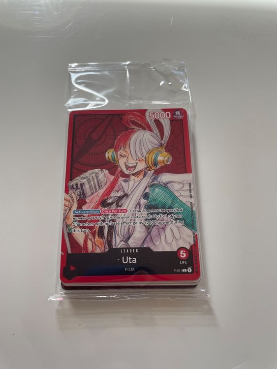 One Piece TCG - Uta Film Red Promotion Pack - Sealed | Kaufen auf Ricardo